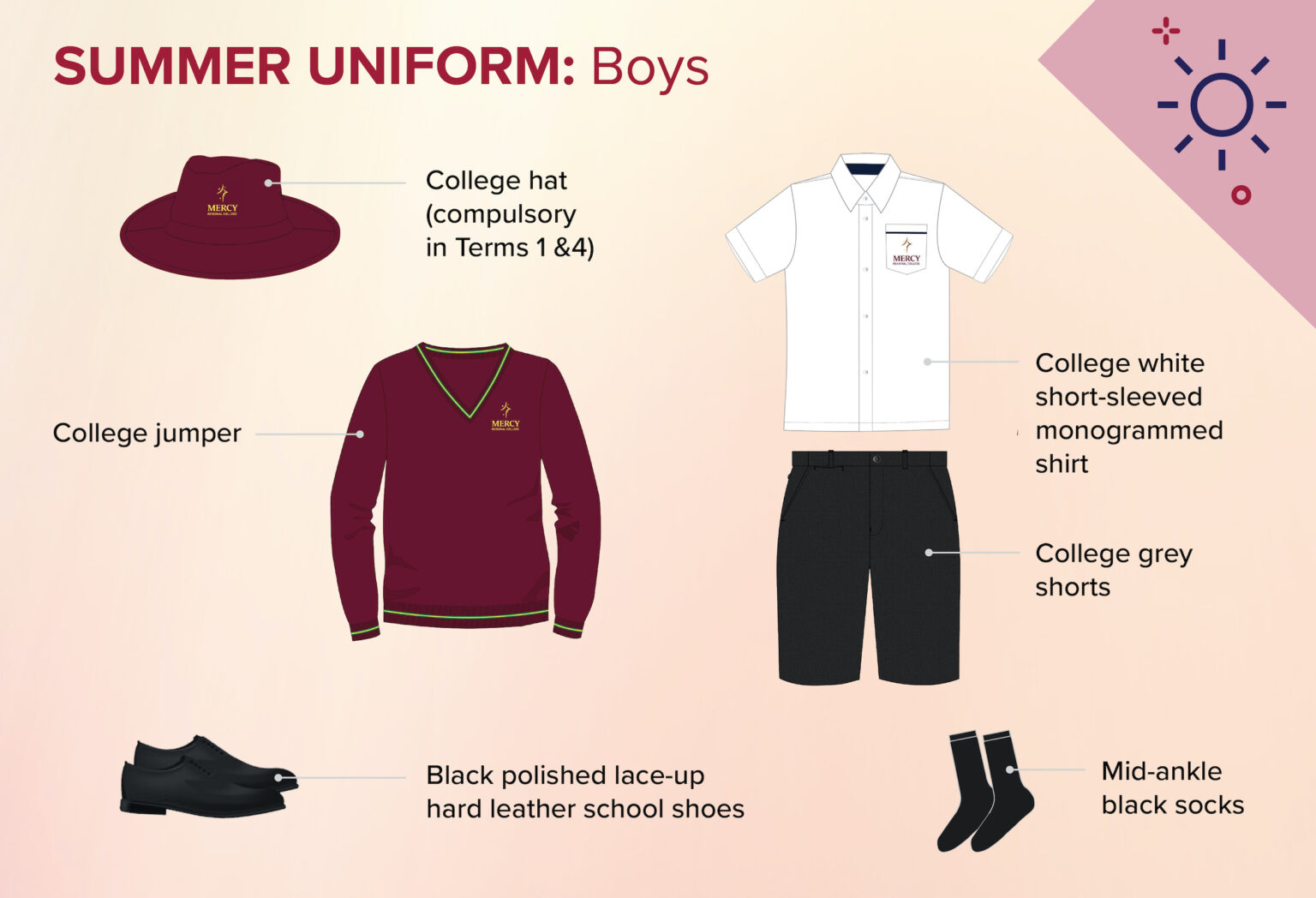 Summer Uniform - Mercy Regional College