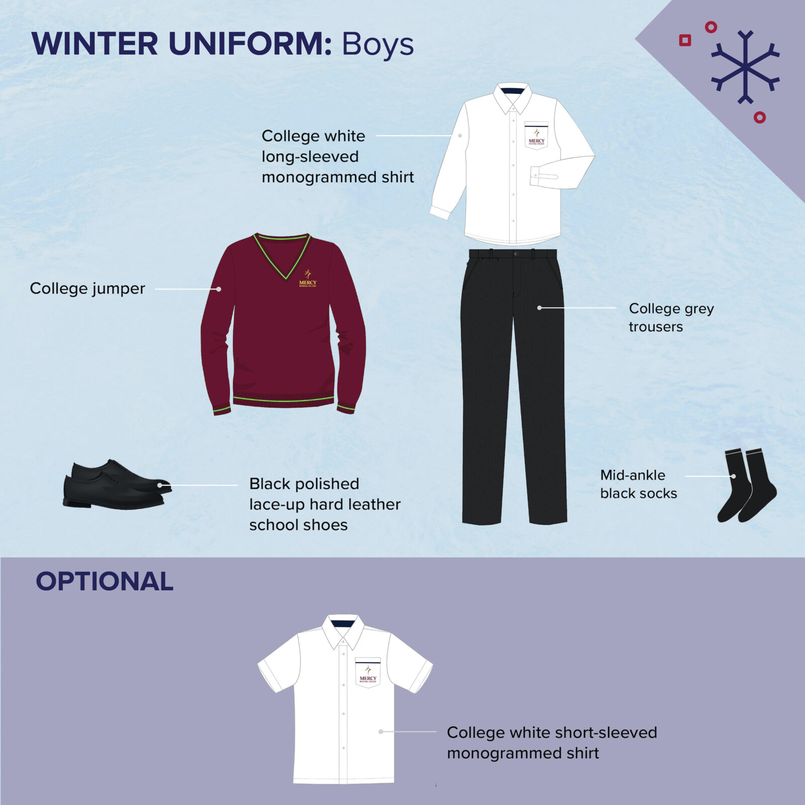 Winter Uniform - Mercy Regional College