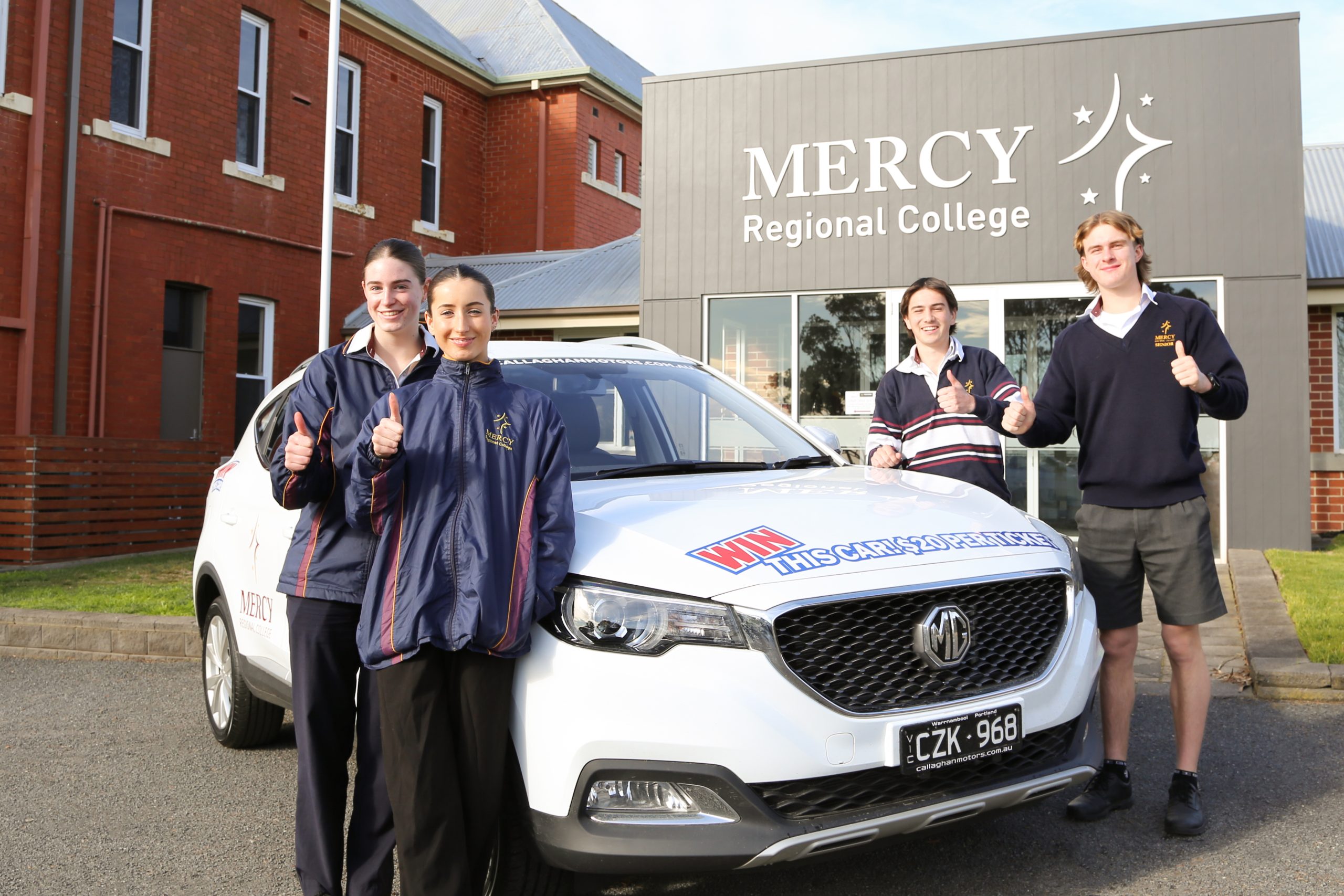 Car Raffle - Mercy Regional College